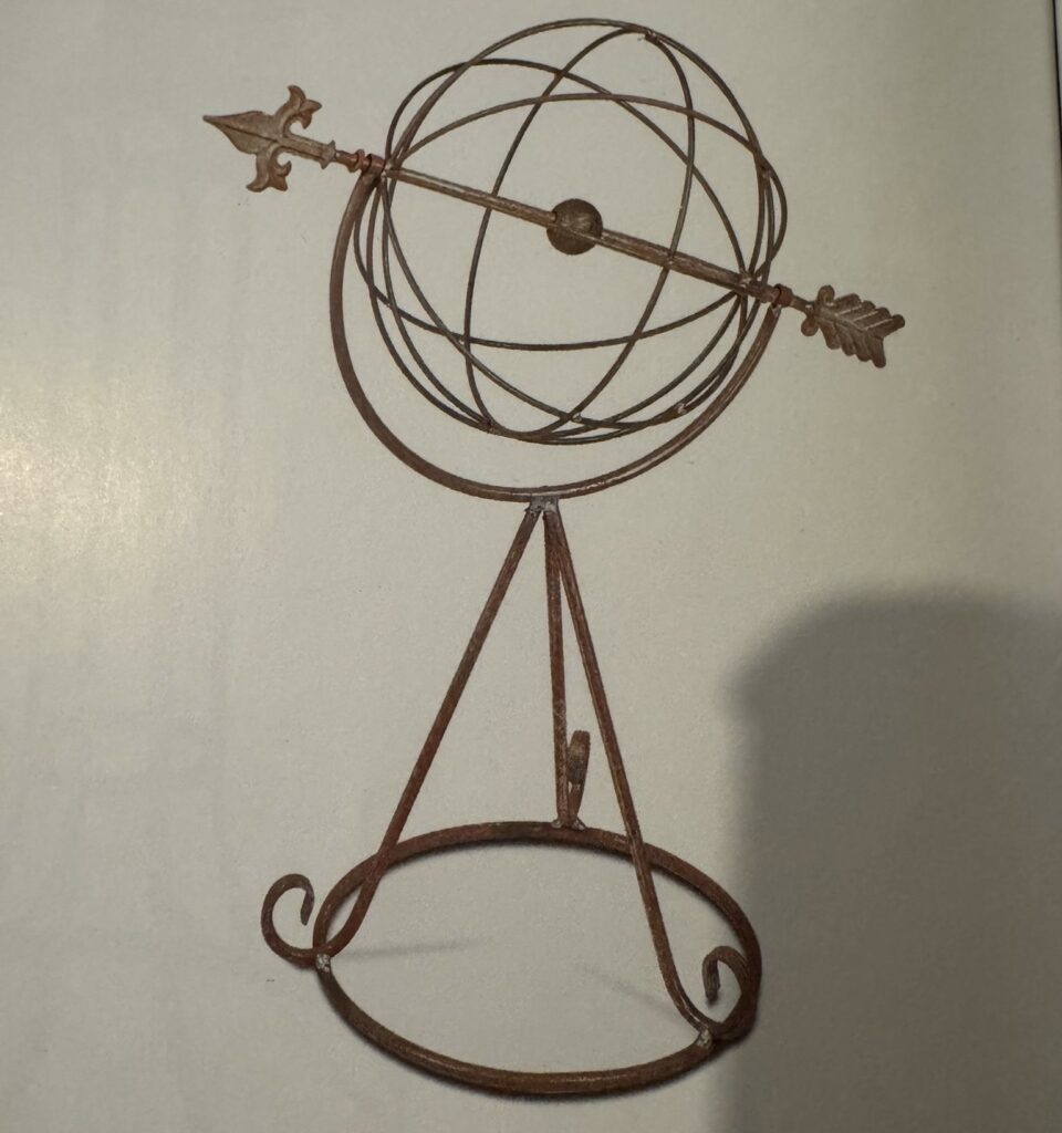 Small Armillary Garden Ornament 0089 - J&L Garden Ornaments