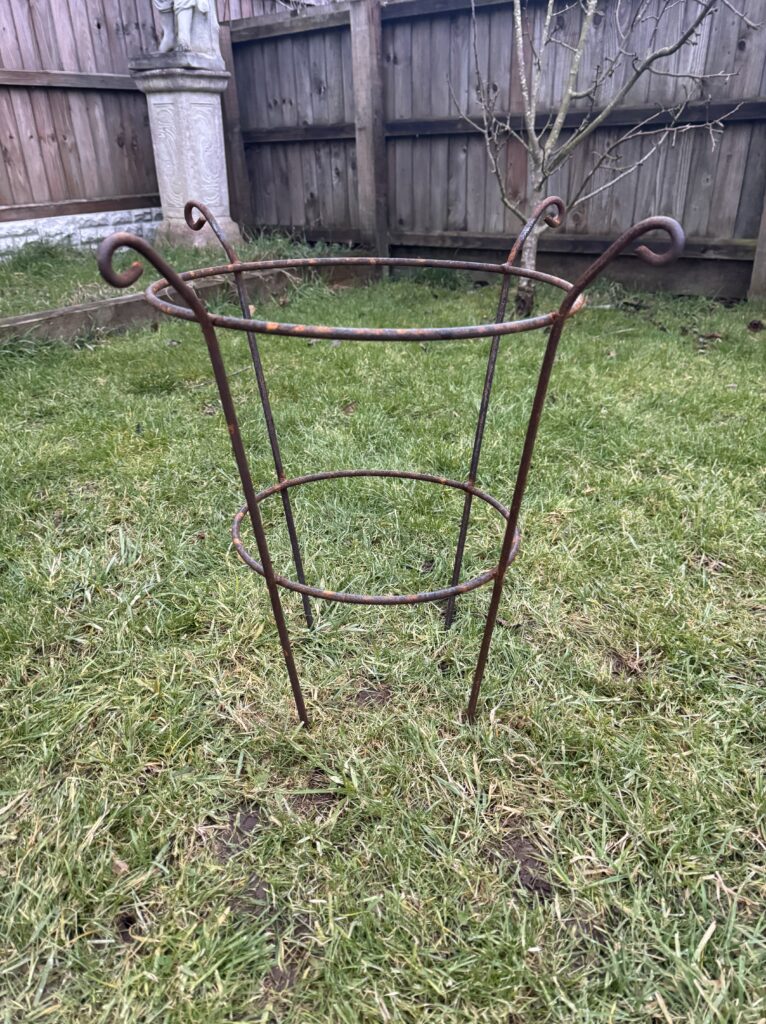 Plants support rustic iron solid steel 00120 - J&L Garden Ornaments